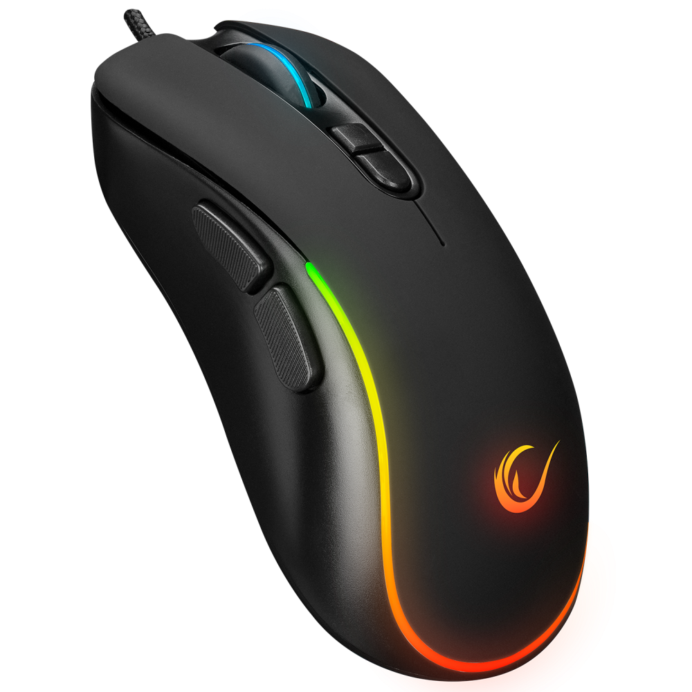 SMX-R47 X-JAMMER Usb Siyah RGB Işıklı 7200 dpi Gaming Oyuncu Mouse – Rampage