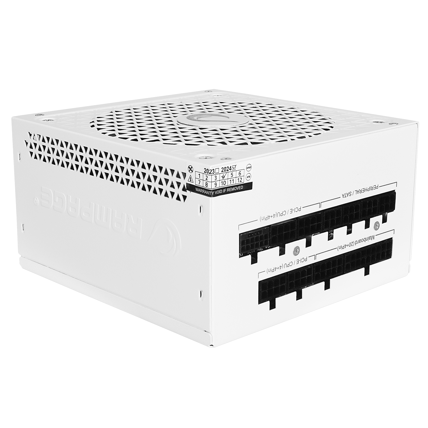 Rage P15 1000W 80+ Gold Active Pfc Full Modular ATX 3.0 Power Supply-W – Rampage