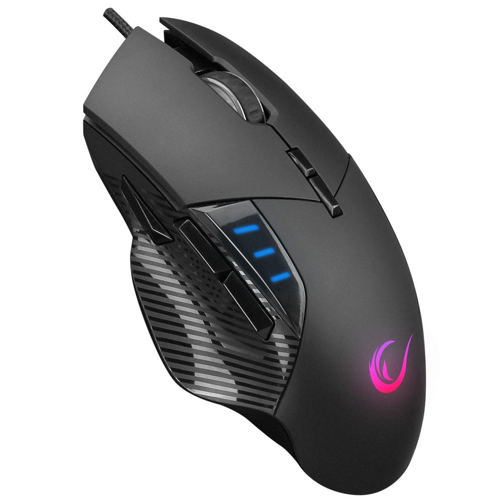 SMX-R83 X-FORCE Usb Siyah 10000 dpi RGB Aydınlatmalı Gaming Oyuncu Mou ...