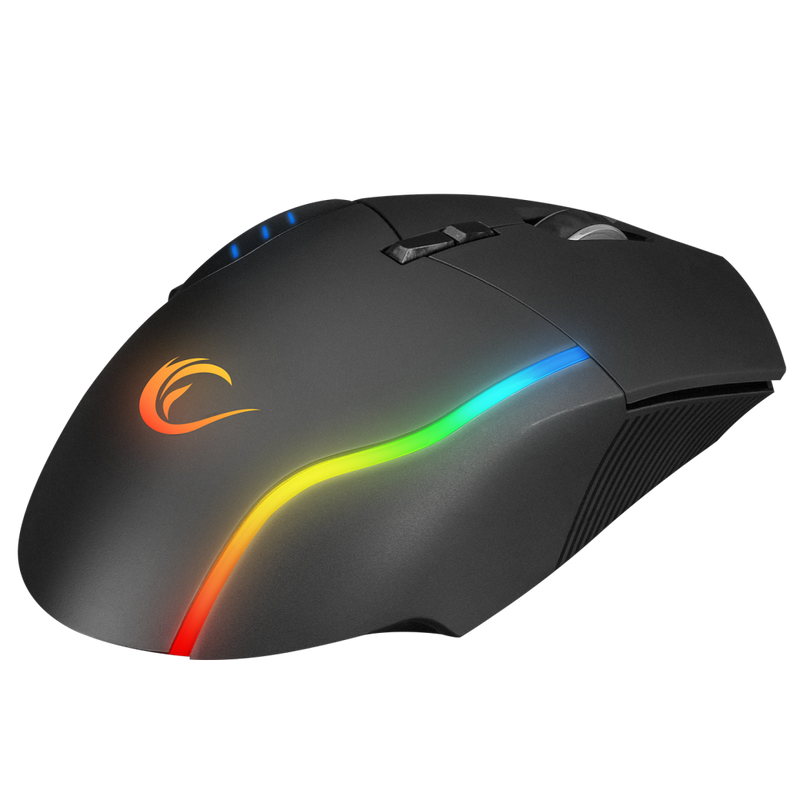 Smx-R83 X-Force 10000 Dpi RGB Oyuncu Mouse-Siyah – Rampage