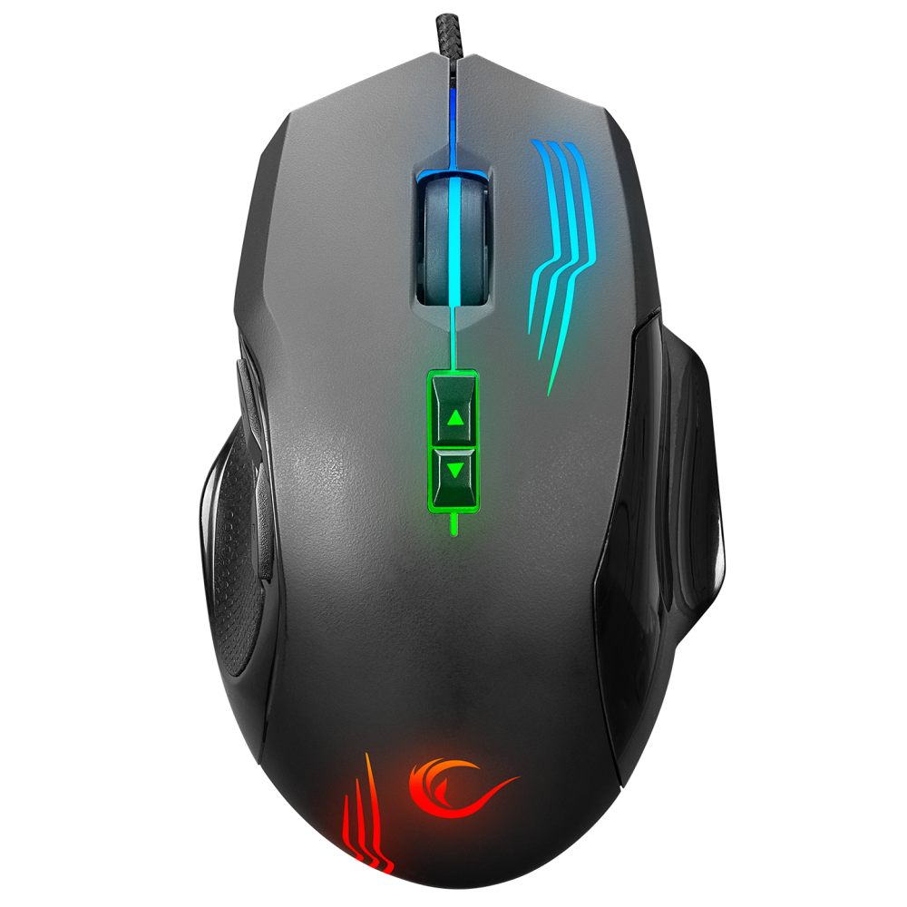 Smx-G38 Claw 7 Makro Tuşlu RGB 12800 Dpi Oyuncu Mouse – Rampage