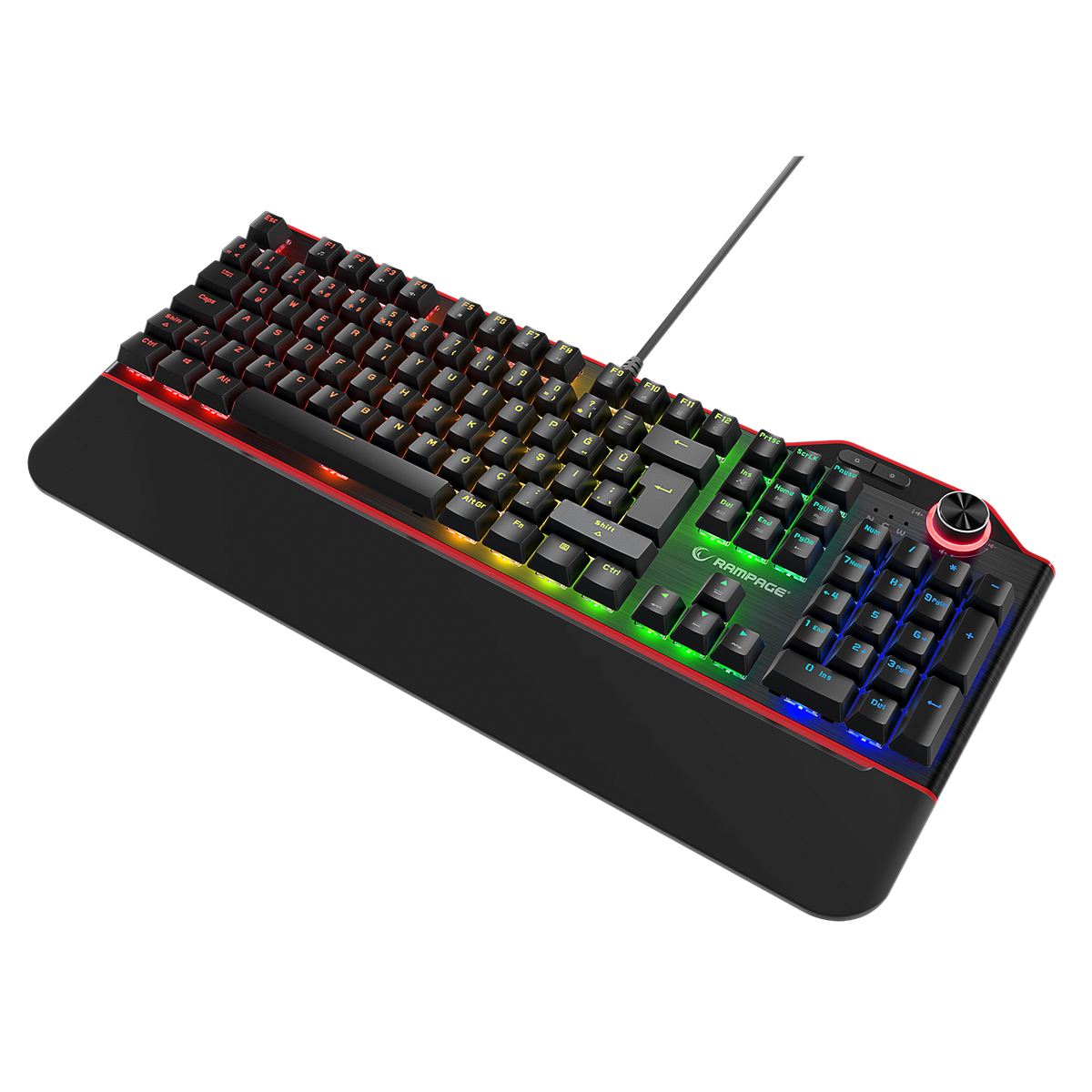 Hydra R6 Gaming Pro Blue Switch Aluminyum Kaplama Multimedia Mekanik O ...